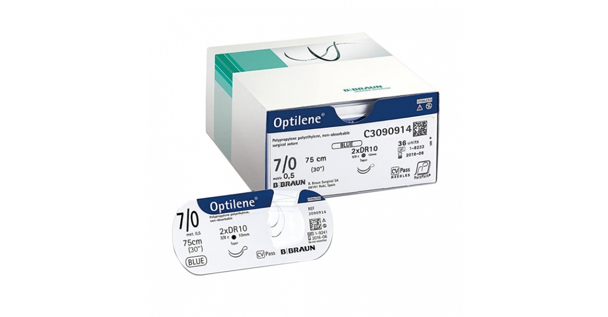 Chirurginis siūlas Optilene®, B.Braun