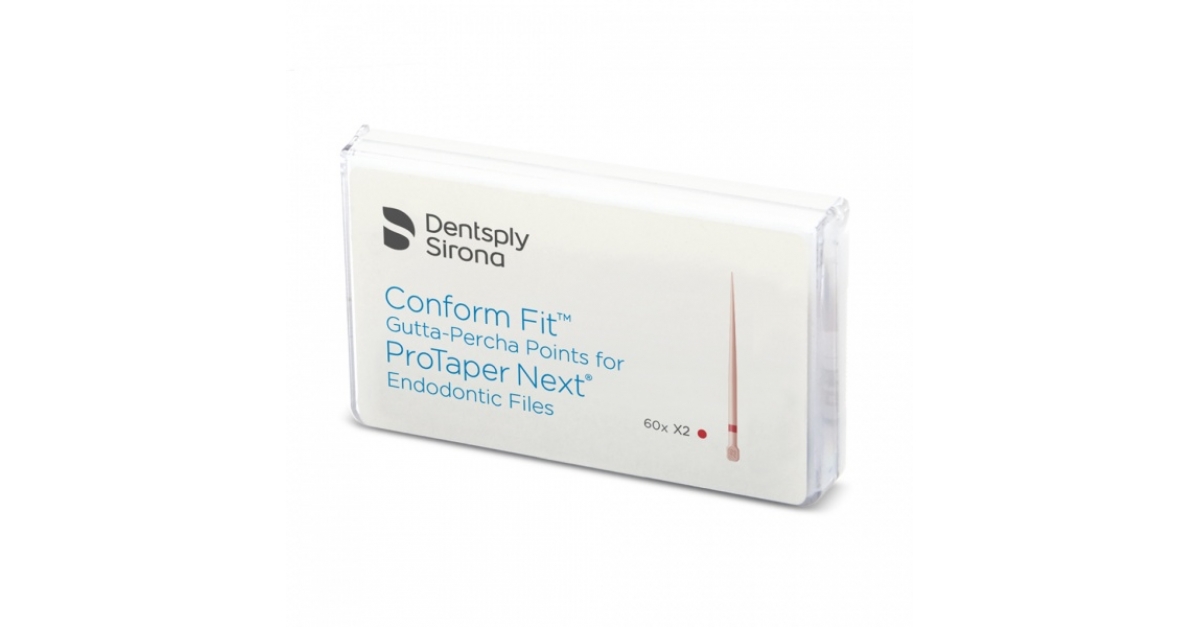 Gutta-percha Protaper Next Conform Fit, DENTSPLY, X4/X5 dydis, 60 vnt