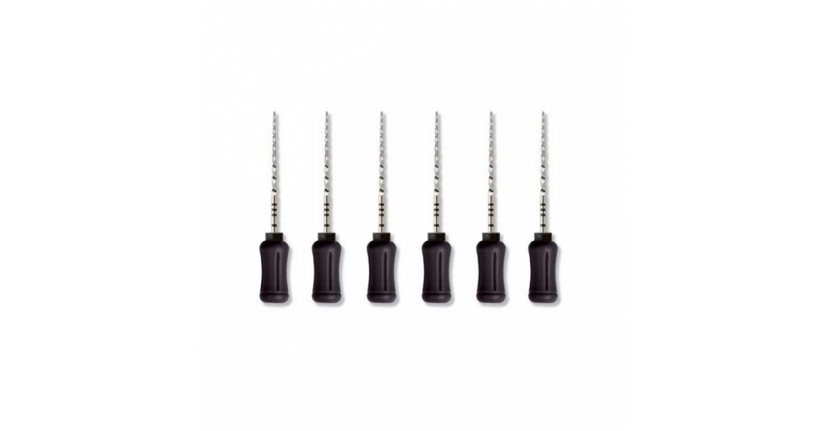 Protaper rankinis endodontinis instrumentas, DENTSPLY, F4 25 mm, 1x6 vnt
